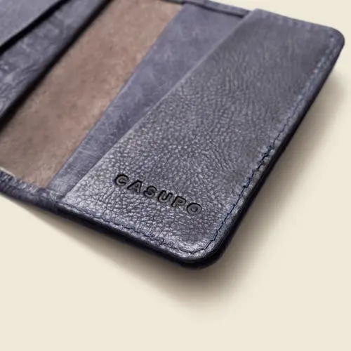 CASUPO Compact Bifold With Rfid Protection - Indigo