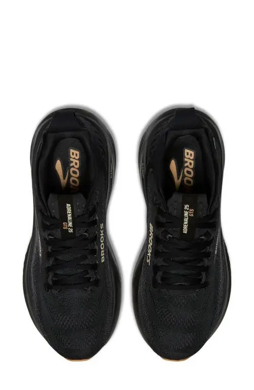 Brooks Adrenaline Gts 25 Running Shoe - Black/biscuit