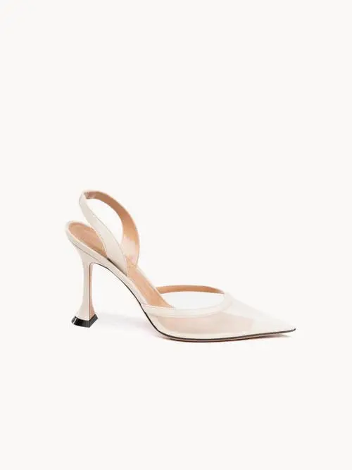 BRITT NETTA Esme Slingback 95 - Ecru