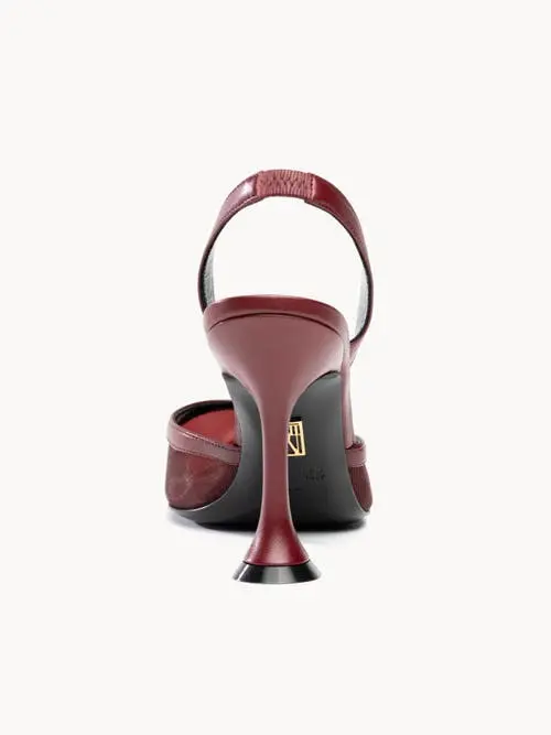 BRITT NETTA Esme 95 Slingback - Wine