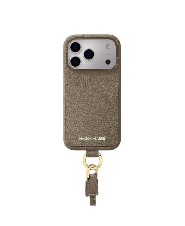 MAISON DE SABRE Sling Phone Case - Cashmere Clay