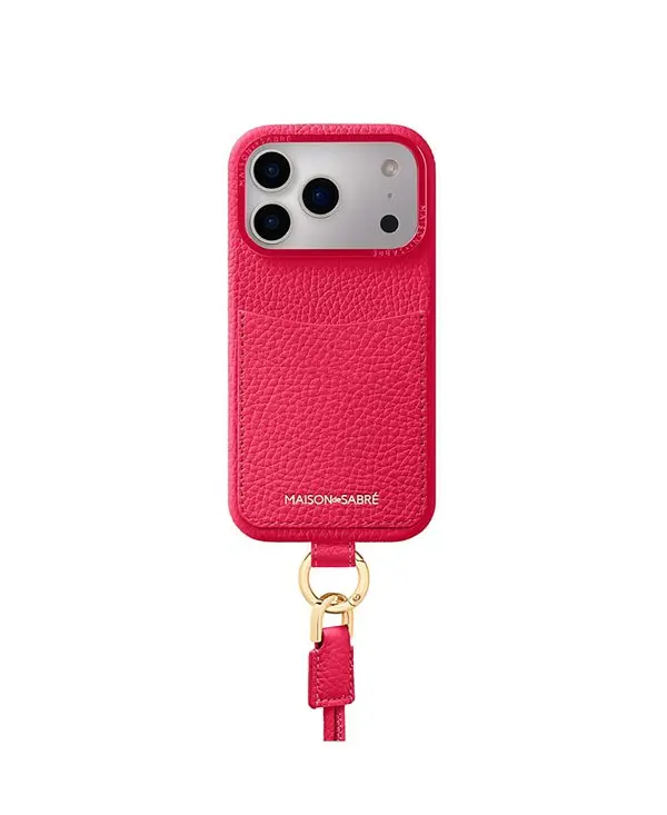 MAISON DE SABRE Sling Phone Case - Shibuya Fuchsia