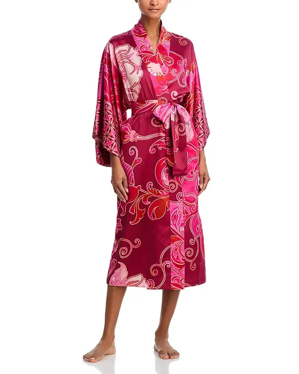 Natori Deco Robe - Red