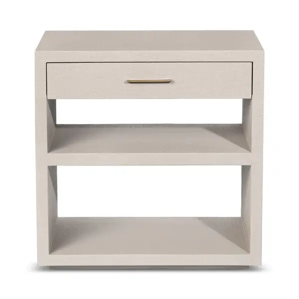 INTERLUDE HOME Livia Bedside Chest - Sand