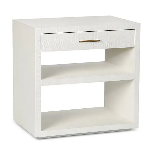 INTERLUDE HOME Livia Bedside Chest - White