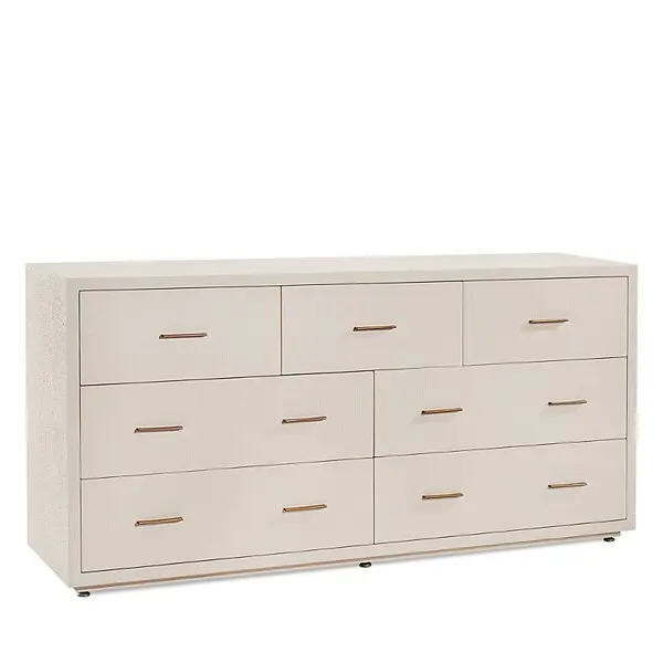 INTERLUDE HOME Livia 7 Drawer Chest - Sand