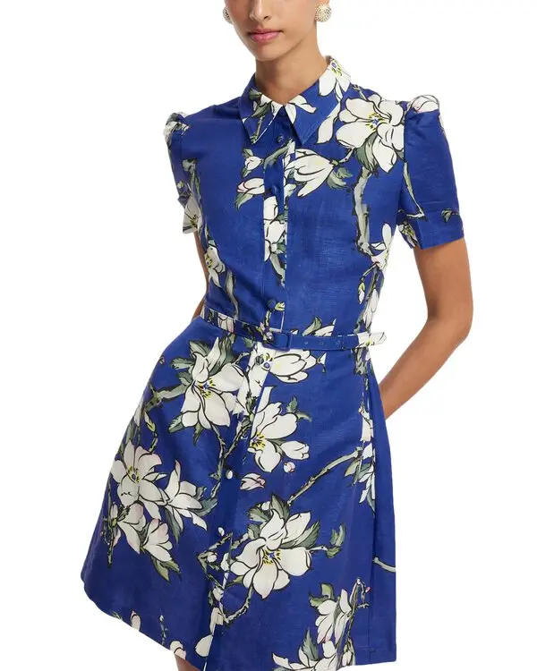 LEO LIN Bronte Mini Dress - Blue