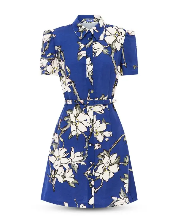 LEO LIN Bronte Mini Dress - Blue
