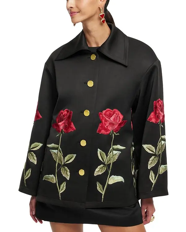 LEO LIN Leyna Embroidered Jacket