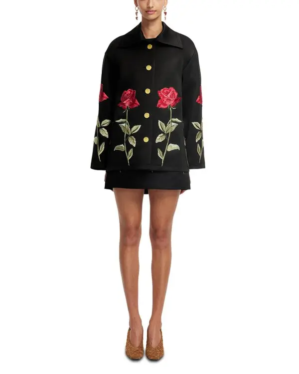 LEO LIN Leyna Embroidered Jacket