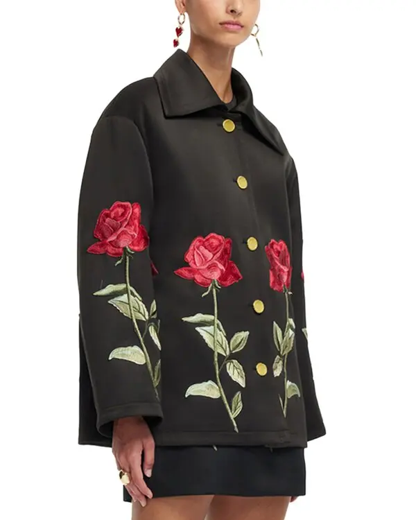 LEO LIN Leyna Embroidered Jacket