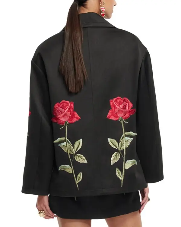LEO LIN Leyna Embroidered Jacket