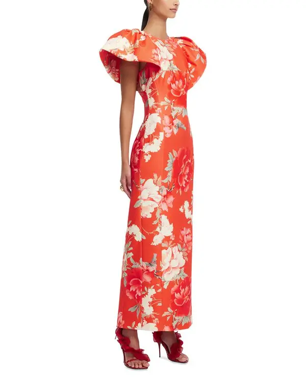 alia maxi dress Fari Dress in Alia Brown