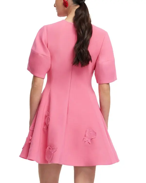 LEO LIN Simona Applique Mini Dress