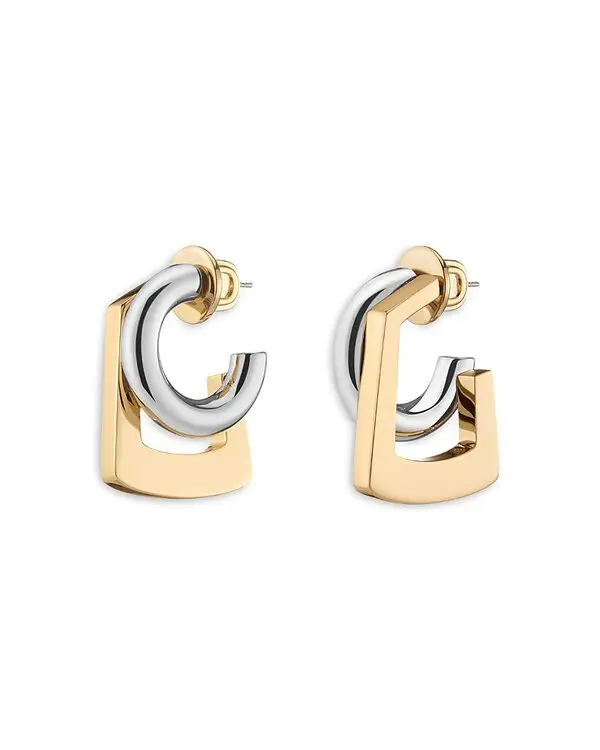Demarson Tina Two-tone Drop Earrings - Two Tone