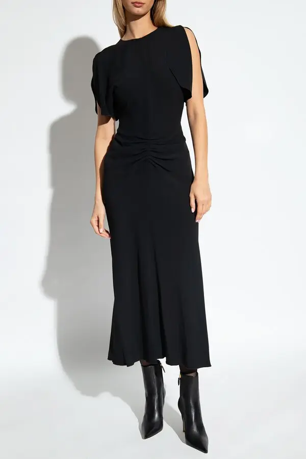 Victoria Beckham Sleeveless Draped Dress