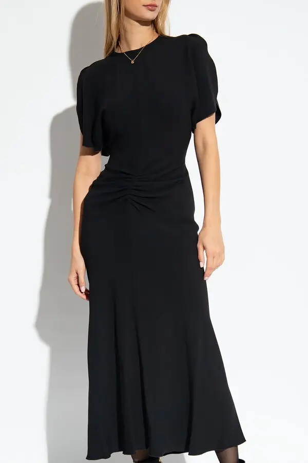 Victoria Beckham Sleeveless Draped Dress