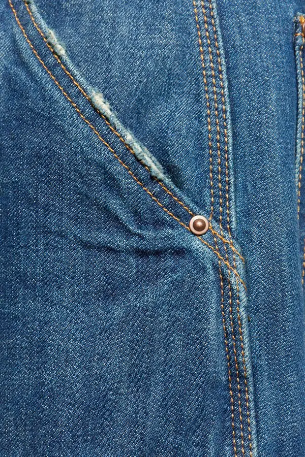 MAISON MARGIELA Vintage-effect Wide Leg Jeans - Blue