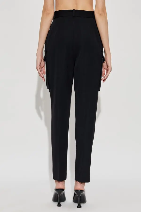 Balmain Wool Cargo Trousers