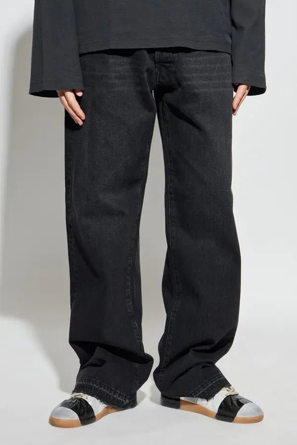 MAISON MARGIELA Vintage Effect Jeans - Black