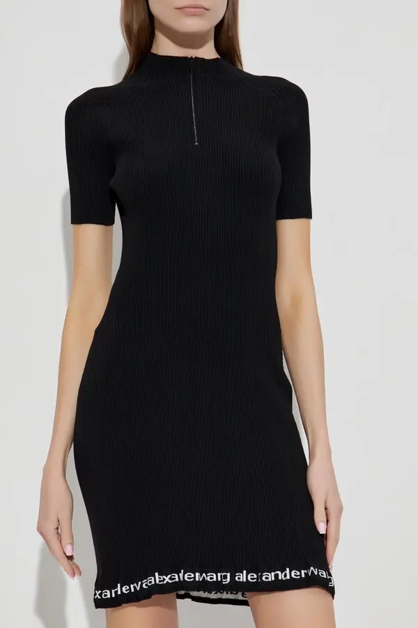 Alexander Wang Ribbed Fitted Dress