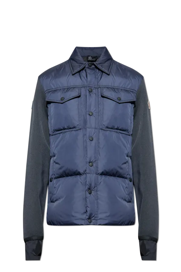 Moncler Cardigan With Down Insert