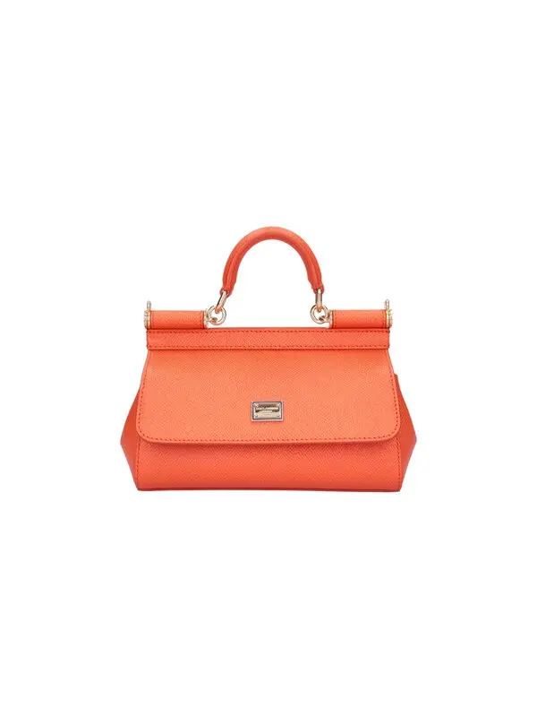 Dolce & Gabbana Sicily" Mini Handbag - Orange