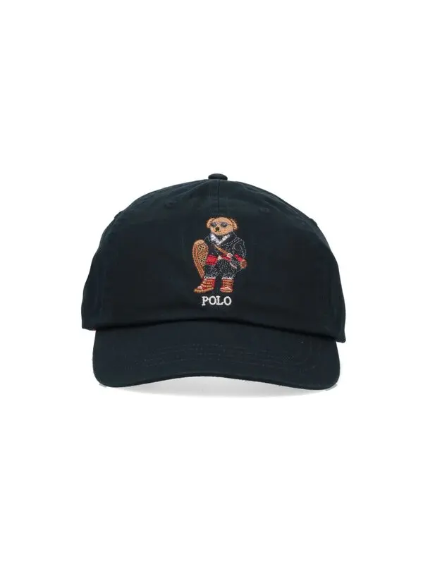 Ralph Lauren Polo Bear Baseball Cap - Black