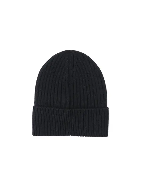 Moncler Virgin Wool Logo Beanie