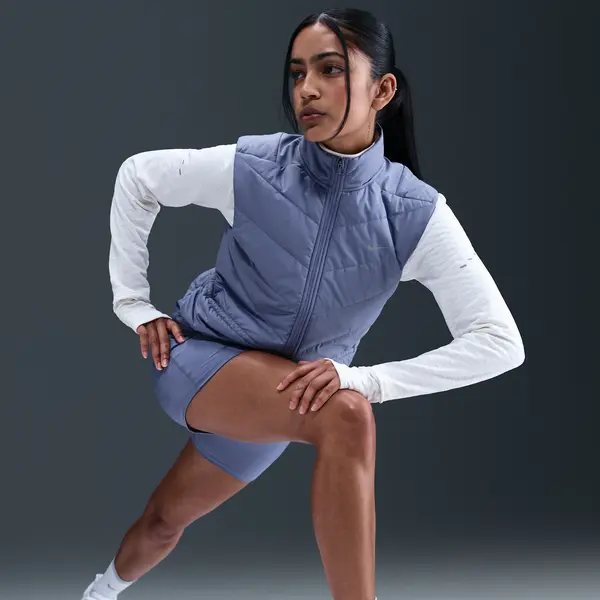 Nike Swift Therma-fit Running Vest - Blue