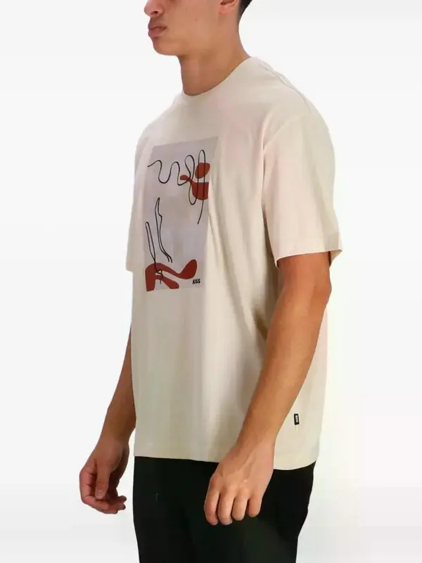 BOSS Graphic T-shirt - Neutrals