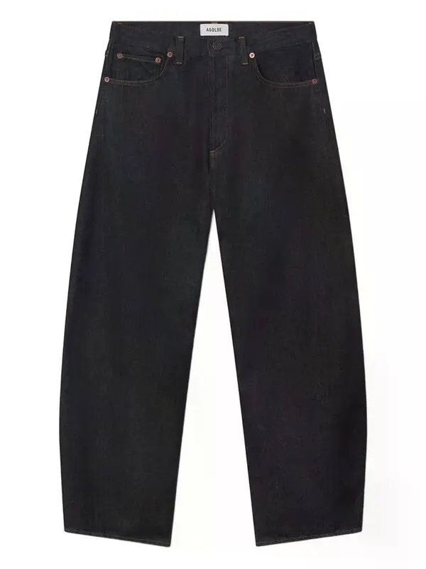 AGOLDE Luna Button-fastening Jeans - Blue