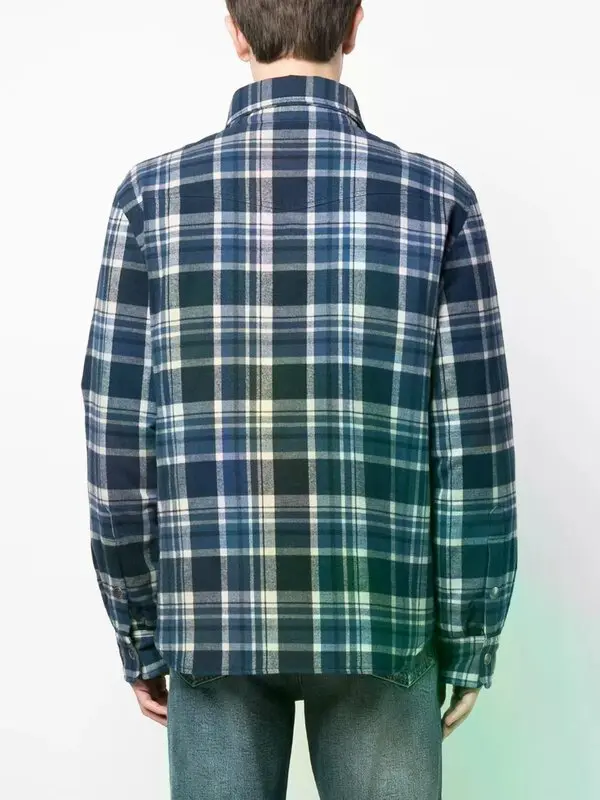 Brunello Cucinelli Plaid-check Padded Jacket