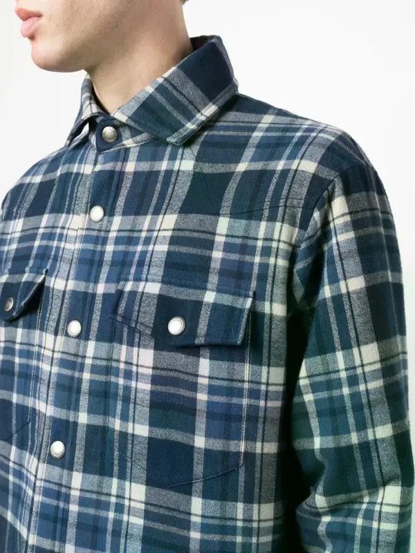 Brunello Cucinelli Plaid-check Padded Jacket