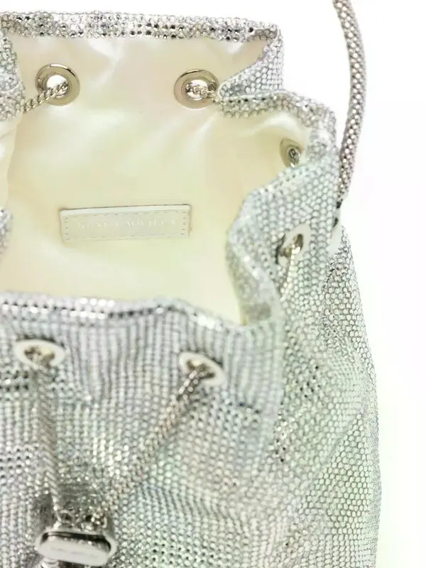 Rene Caovilla Mini Deva Tote - Silver