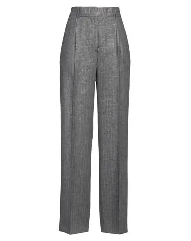 MSGM Pinstriped Flannel Pants - Grey