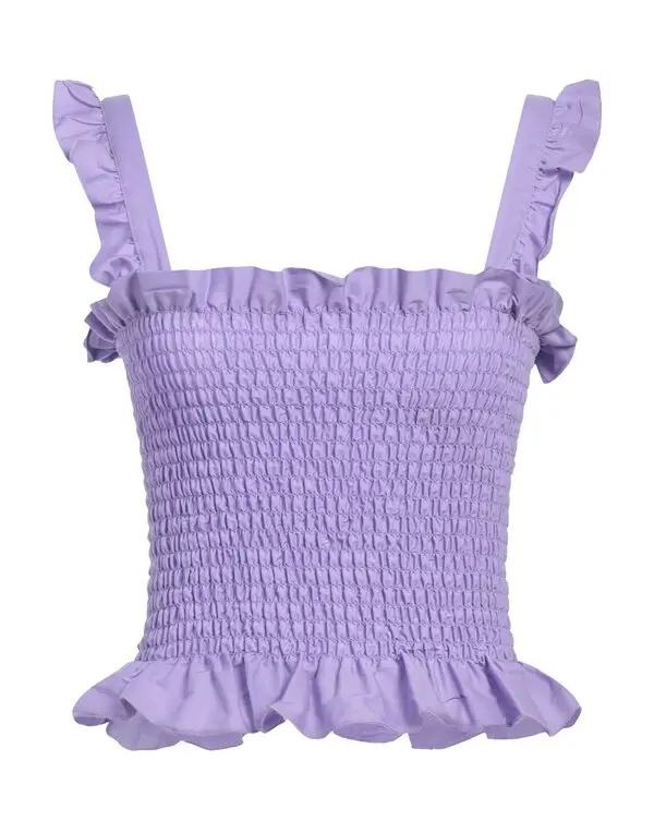 Liu Jo Woven Shirred Top
