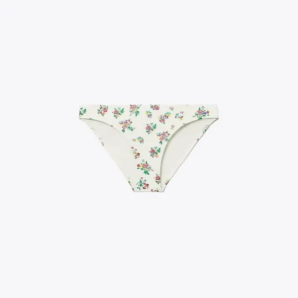 Tory Burch Printed Bikini Bottom - Multi Ditsy Floral
