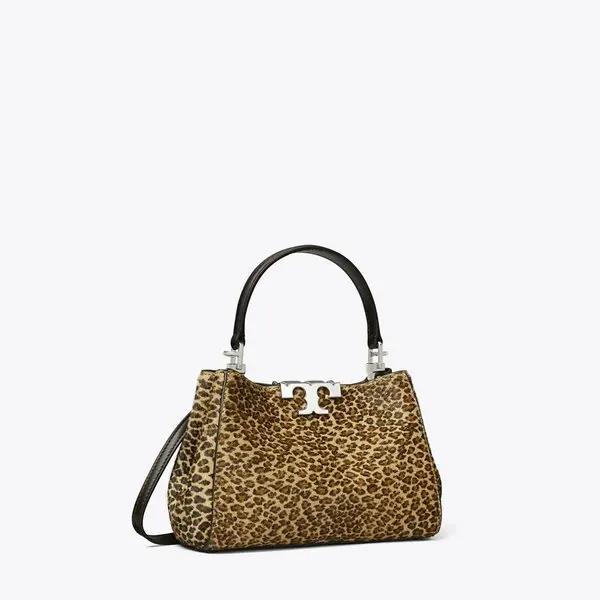 Tory Burch Mini Eleanor Calf Hair Satchel - Multi