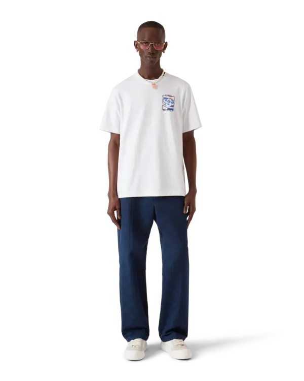 Casablanca Heat Map Logo Short Sleeve T-shirt - Multicolor