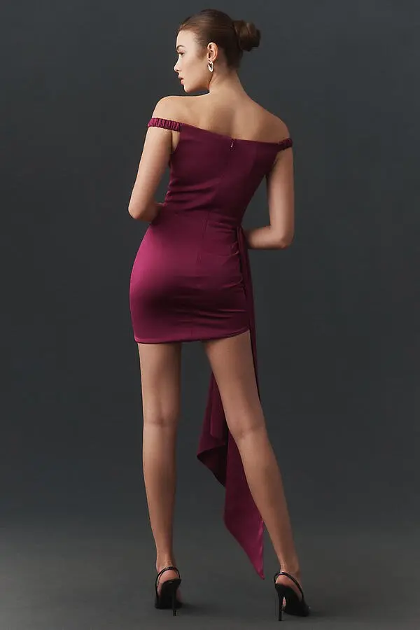 Katie May Opaline Strapless Mini Dress