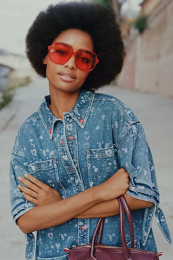 Anthropologie Square Sunglasses
