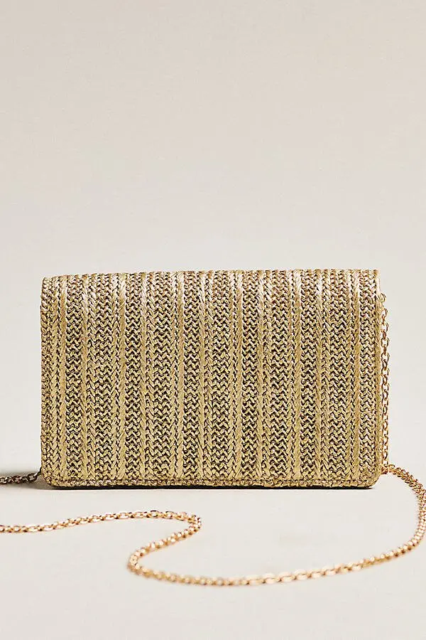 LISI LERCH Lilly Raffia Clutch