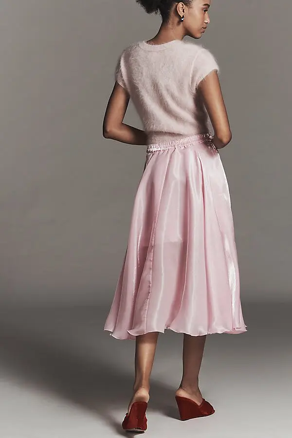 BL-NK Marea She Midi Skirt - Cotton Candy Pink