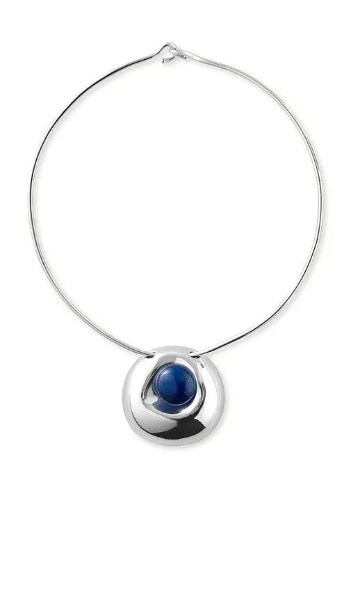 Éliou Marie Necklace - Metallic Silver