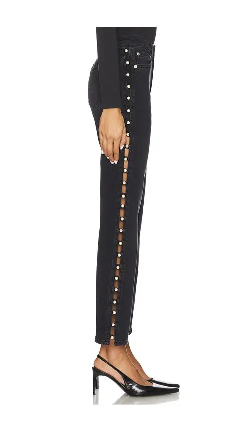 Simkhai High Rise Straight Leg Denim