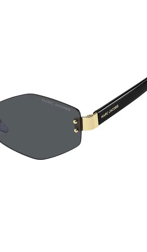 Marc Jacobs Rimless Geometric Sunglasses