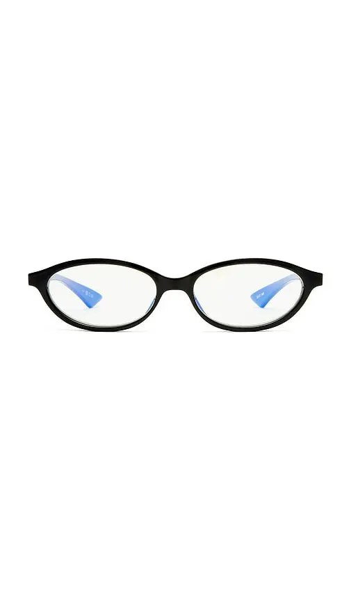 Le Specs Duskfall Blue Light Eyeglasses - Black