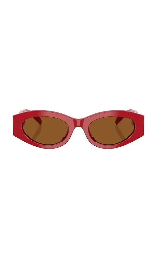 Tory Burch Oval Sunglasses