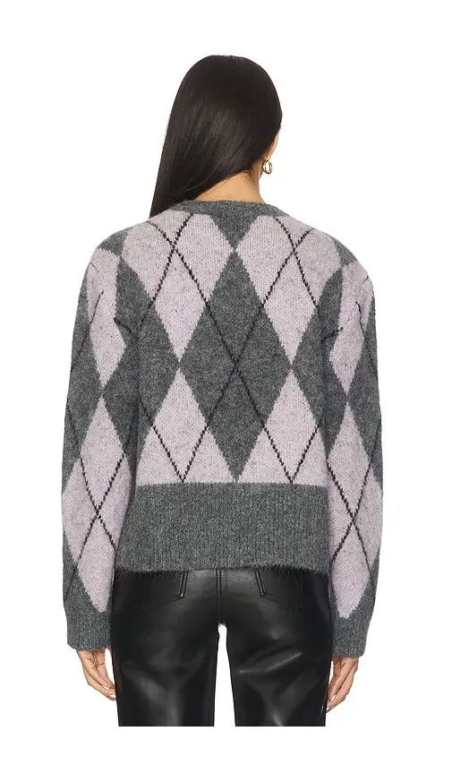 HERSKIND Argyle Knit Pullover